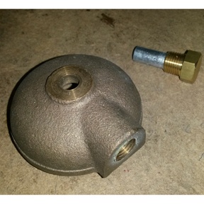 209-61840 Beta Zinc Pencil Anode and Brass Plug