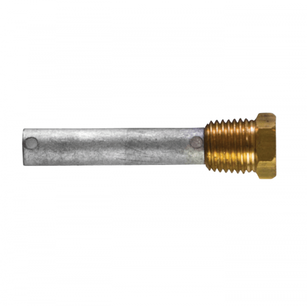 TEC-E0 Zinc Pencil Anode for Westerbeke complete with plug